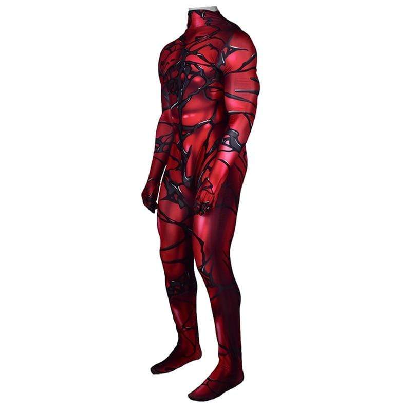 Red Venom Carnage Symbiote Cosplay Costume Bodysuit for Adult and kids | EssentialsOnEarth