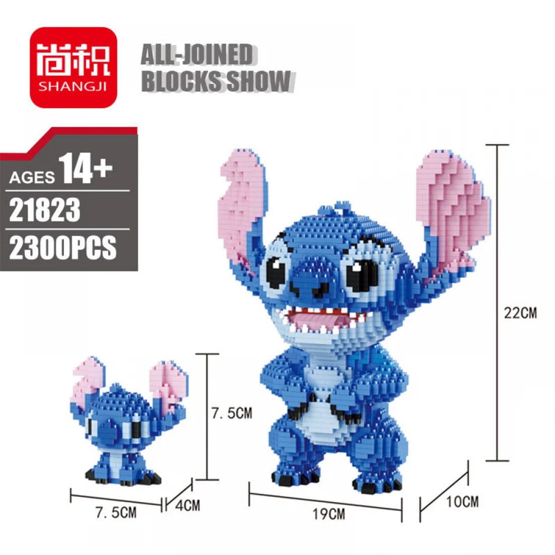 Disney Mini Bricks Micro Stitch Lilo & Stitch 2300Pcs+ | EssentialsOnEarth