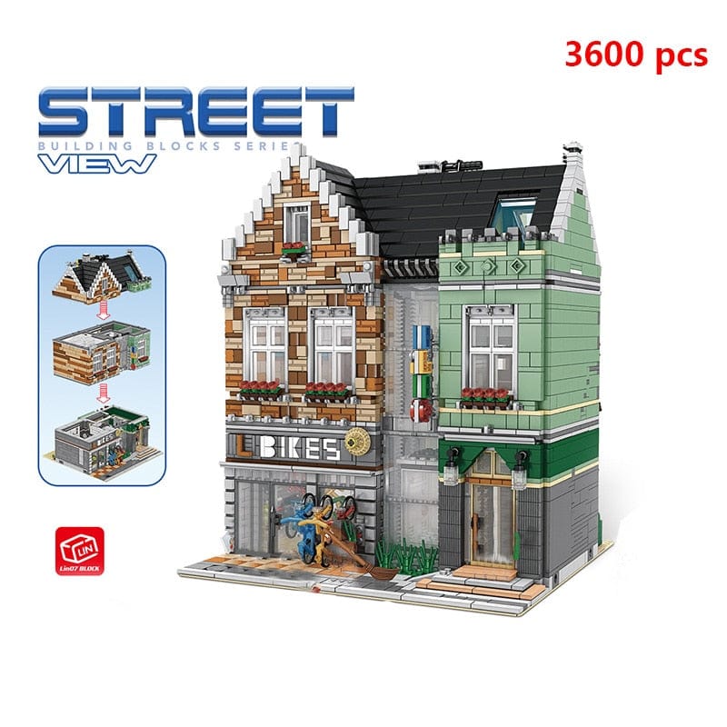 Modular Micro Mini Building Blocks Street View Toys | EssentialsOnEarth